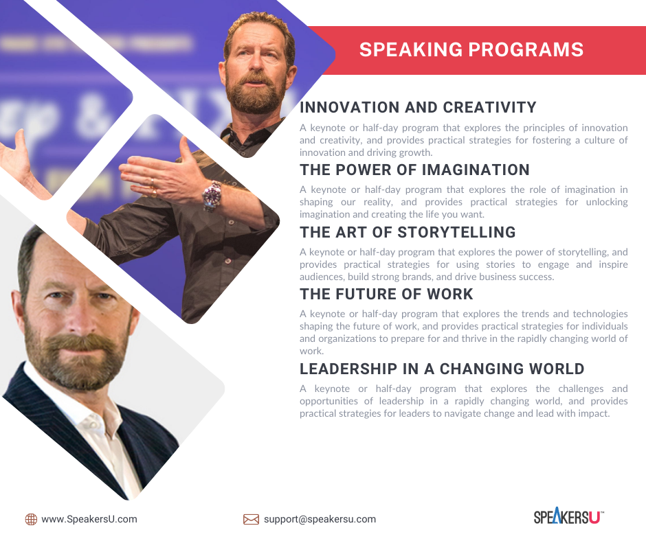 Duncan Wardle Speaking Fee - Speakers U